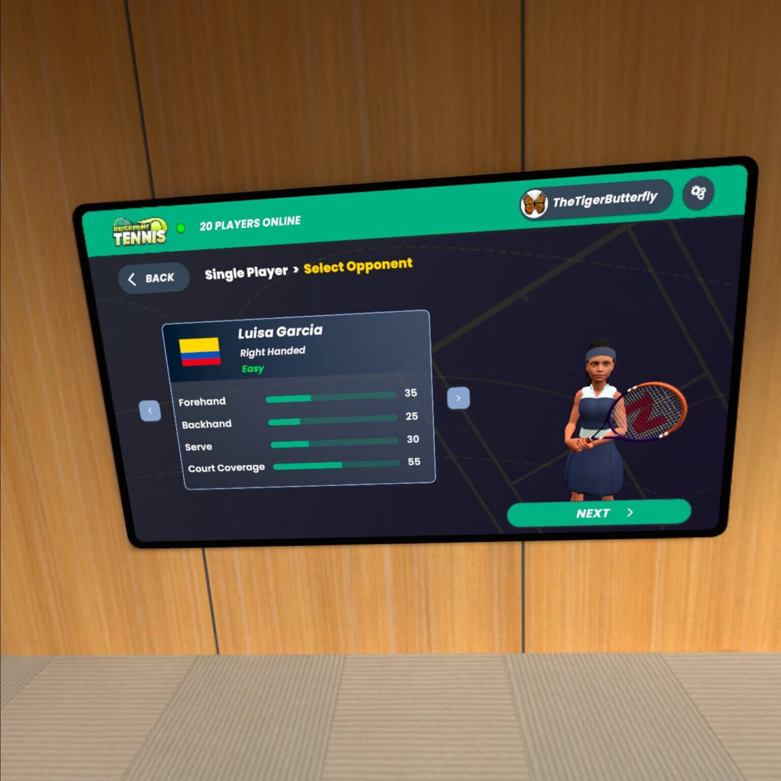 Tennis VR Experience – Play Tennis in Virtual Reality